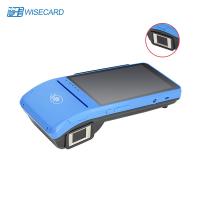 China PCI EMV Android POS Terminal 5.5 inch with FBI Fingerprint Reader 5800mAh for sale