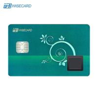 China Printable RFID Metal Business Card 85x54mm Smart Chip WCT Card for Access Control for sale