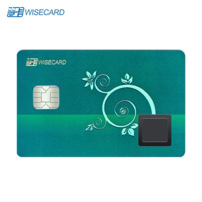 China Printable RFID Metal Business Card 85x54mm Smart Chip WCT Card for Access Control for sale
