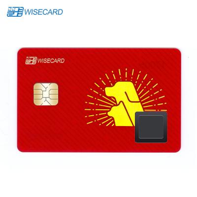 China CR80 Biometric Fingerprint Smart Card for Secure Payment Solutions for sale