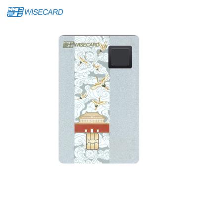 China WCT Biometric Fingerprint Card 85.6x54mm PVC Payment Access for Bus Tickets for sale