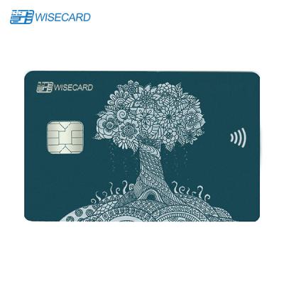 China Custom Metal RFID Cards 86x54mm with UV Color Printing Glossy Glitter Metallic Surface for sale