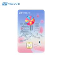 China ROHS Transparent PVC RFID Card For Hotel Door Lock for sale