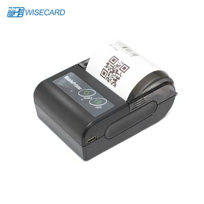 China PTP-II 2 Inch Bluetooth Thermal Printer 58mm Paper Width 2000mAh Battery for Mobile Receipt Printing for sale