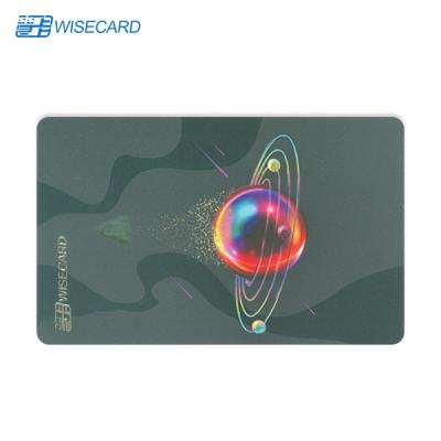 China Metal Smart Card with Fingerprint Access Control for ID Card Payment 85x54mm for sale