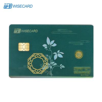 China SGS Metal Smart Card With Chip Magstripe Fingerprint Access Control for sale