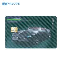 China SGS Metal Smart Card With Chip Magstripe Fingerprint Access Control for sale
