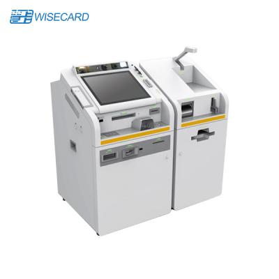 China Wisecard Smart Teller Machine 8 Inch Touch Screen Kiosk with Intel Core i5 7300U and 8GB RAM for sale