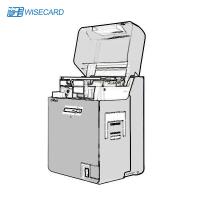China PCI Compliant EMV Card Printing Machine - 600 dpi Resolution, 170 cph Speed, 250 Card Capacity for sale