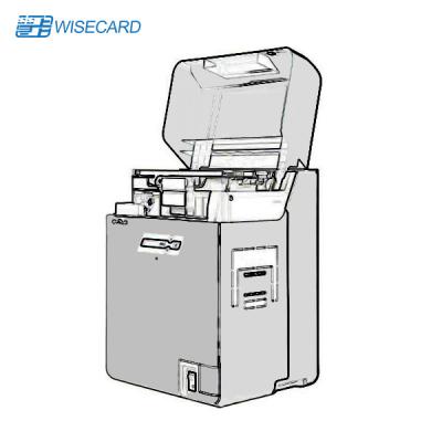 China PCI Compliant EMV Card Printing Machine - 600 dpi Resolution, 170 cph Speed, 250 Card Capacity for sale