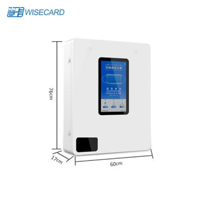 China Wall Mounted Face Mask Vending Machine 500 Pcs Capacity 20W Power QR Code & Face Recognition Payment for sale