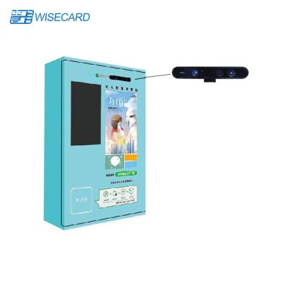 China Light Blue Mask Desktop Vending Kiosk with 15.6