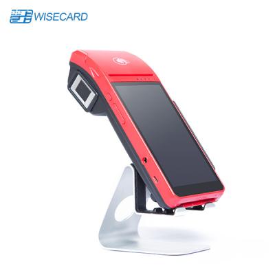 China 5.5 Inch Capacitive Touch Screen Android POS Machine with FBI Certified Fingerprint Reader 5800mAh for sale