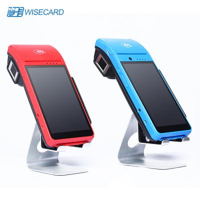 China Android Handheld POS Smart Terminal 5.5 inch with 58mm Printer and Scanner 4G LTE for sale