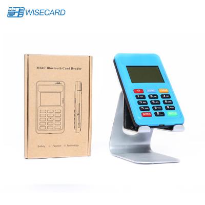 China Bluetooth 4.0 EMV PCI Wireless POS Machine Contactless Card Reader 2 inch Display for sale