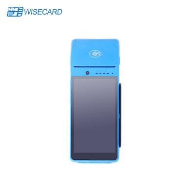 China Android POS Terminal WCT-T90 5.5 Inch 5800mAh Battery NFC GPRS EMV PCI 5.1 for sale