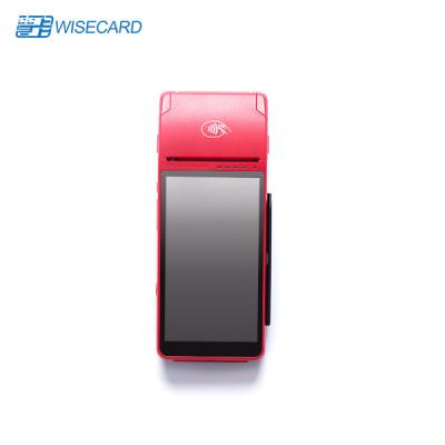 China WCT-S8 NFC Android POS Terminal 16GB EMMC 8MP Camera MTK MT8735 4G WiFi for sale