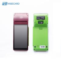 China TDCDMA Scarlett Green Smart Pos Terminal PCI With Touch Screen for sale