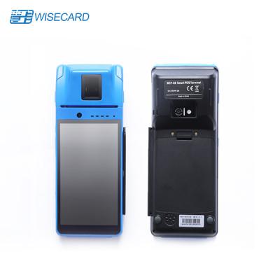 China 4G LTE PCI EMV Linux Handheld POS Terminal 5M Pixel WCT-T90 for sale