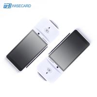 China 13.56MHz NFC Handheld Pos Machine 720×1280 IPS Android UPTS With Printer for sale