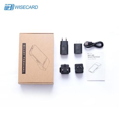 China WCDMA 2500mAH Android POS Terminal MSR IC NFC 1D 2D Barcode 5.5 Inch for sale