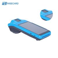 China Handheld Android Wireless POS Terminal 5.5 inch with Printer NFC Barcode Scanner 4G LTE for sale