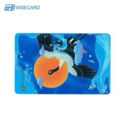 China 0.76mm ISO7810 PVC Hotel Key Card CR80 WCT Biometric Card with Custom Chip Options for sale