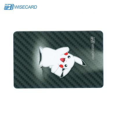 China RFID HF 13.56MHz NFC Business Paper Card ISO7816 0.84mm Height Biometric Fingerprint for sale
