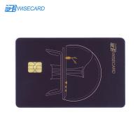 China 0.84mm ISO CR80 RFID PVC Smart Card for Hotel Door Access Credit Visa Card for sale