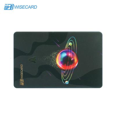 China Custom PVC Business Cards CR80 86x54mm CMYK Offset Printing NFC Embossed for sale