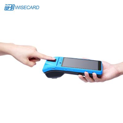 China Android Wireless POS Terminal 7.4V 5800mAh with Numeric Keys and Built-in Printer for sale