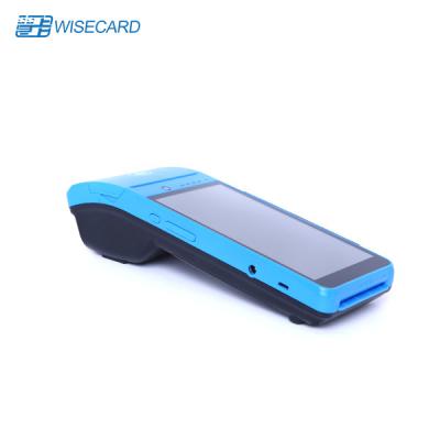 China 7.4V 5800mAh Handheld Pos Machine 16GB EMMC PCI 3.0 Bluetooth Pos Terminal for sale