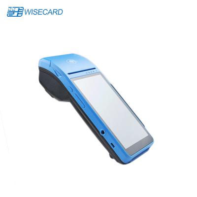 China PCI 5.0 Handheld Wireless POS Terminal 2.4GHz ISM PBOC Touch Screen for sale