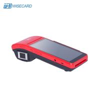 China PCI Biometric Handheld POS Terminal 2.4GHz ISM Dual Camera for sale