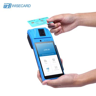 China 4 PSAM PBOC L1 Android POS Terminal with 5.5-inch Touch Screen, 5800mAh Battery and Built-in Thermal Printer for sale