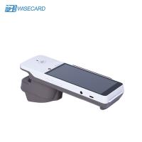 China UPTS 2.0 IPS Vein Portable POS Terminal WCT-S6 5.5 Inch PCI 5.0 With Printer for sale