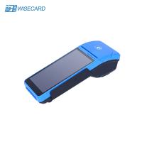 China Android 7.0 Mobile POS Terminal 5.5 inch 16GB EMMC PCI PTS 5.1 4G LTE Contactless NFC for sale