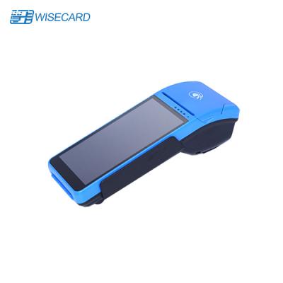 China Android 7.0 Mobile POS Terminal 5.5 inch 16GB EMMC PCI PTS 5.1 4G LTE Contactless NFC for sale