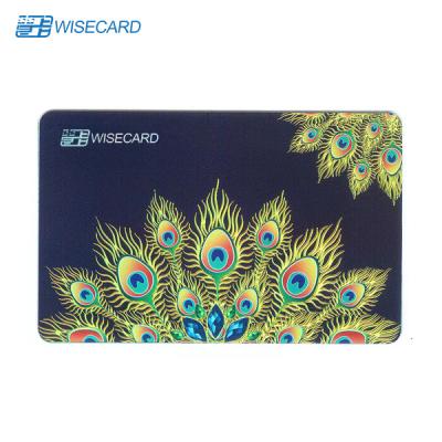 China Spot UV PETG EMV Chip Card 0.84mm Thickness ISO CR80 Standard Custom for sale