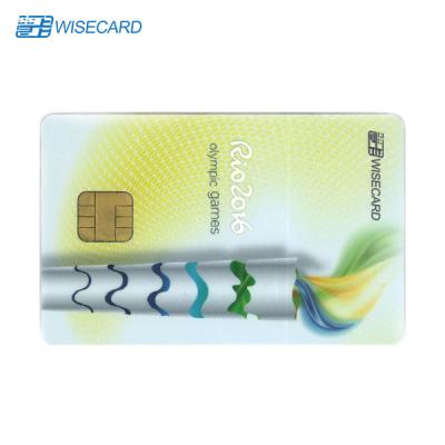 China Biometric EMV Smart Card with Fingerprint Sensor CMYK Offset Printing 85.5x54mm for sale
