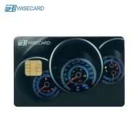 China WCT Magstripe Metal Business Card ISO14443C Printable Access Control Card CR80 86x54mm for sale