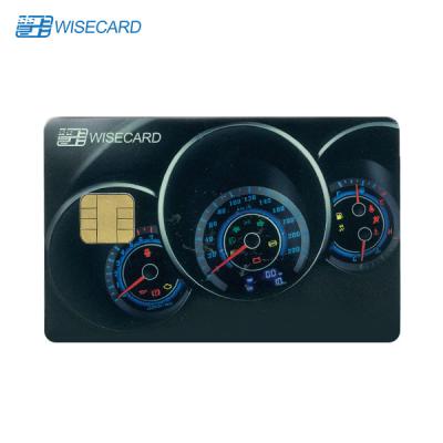 China WCT Magstripe Metal Business Card ISO14443C Printable Access Control Card CR80 86x54mm for sale