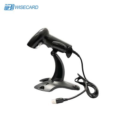 China Auto Sense Handheld Barcode Scanner Portable USB 1D 2D Laser Reader with 640×480 CMOS Sensor and 180cm Cable for sale