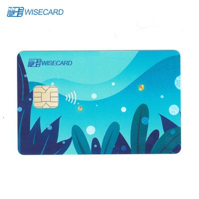 China Battery-Free LED Smart Card 85.60x53.98x0.76 mm 360° Edge Glow for Secure Transactions for sale