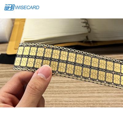 China Dual Interface 6PIN Silver Gold EMV Payment Chip 32bit CPU 152KB EEPROM for sale