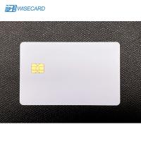 China PVC PET ABS Contact IC Card 4428 Chip Blank Smart Card 1K Memory 85.5x54mm for sale
