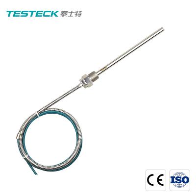China High Accuracy Rtd Bearing Temperature Sensor Corrugated Pipe Protection for sale