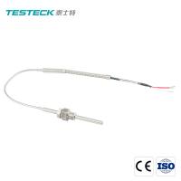 China Class A Armored Cable Bearing Temperature Sensor Pt100 Probe 3 Wire for sale
