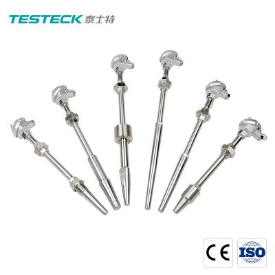 China Steam Turbine Boiler Temperature Sensor E Type Thermocouple PT100 for sale