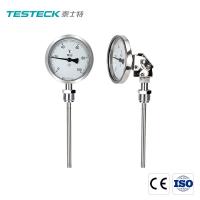 China Wss411 IP55 Bimetal Thermometer For Boiler Pipe Extension Industrial for sale